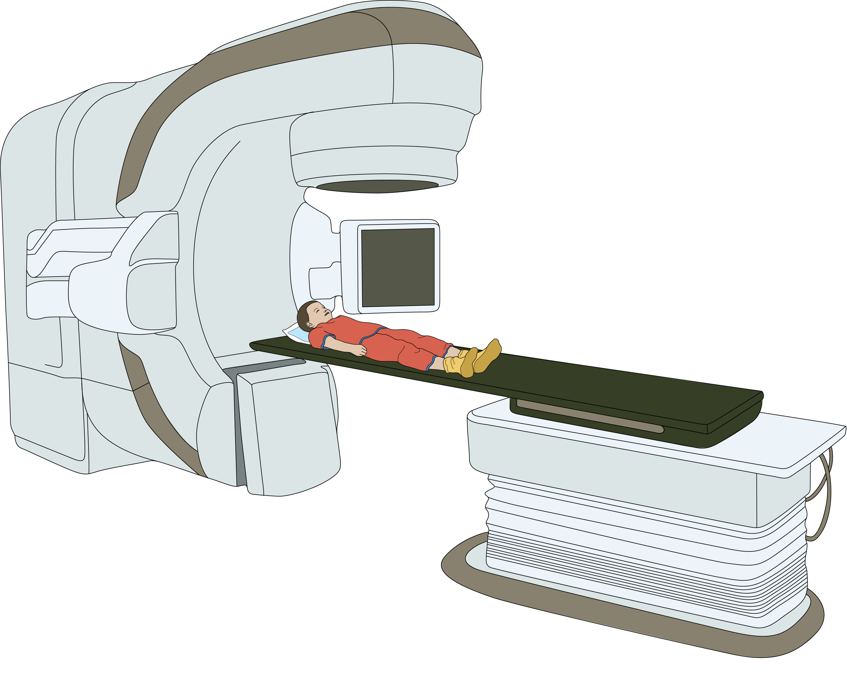 Figures for a radiotherapy Patient Information Sheet – Graphical Science