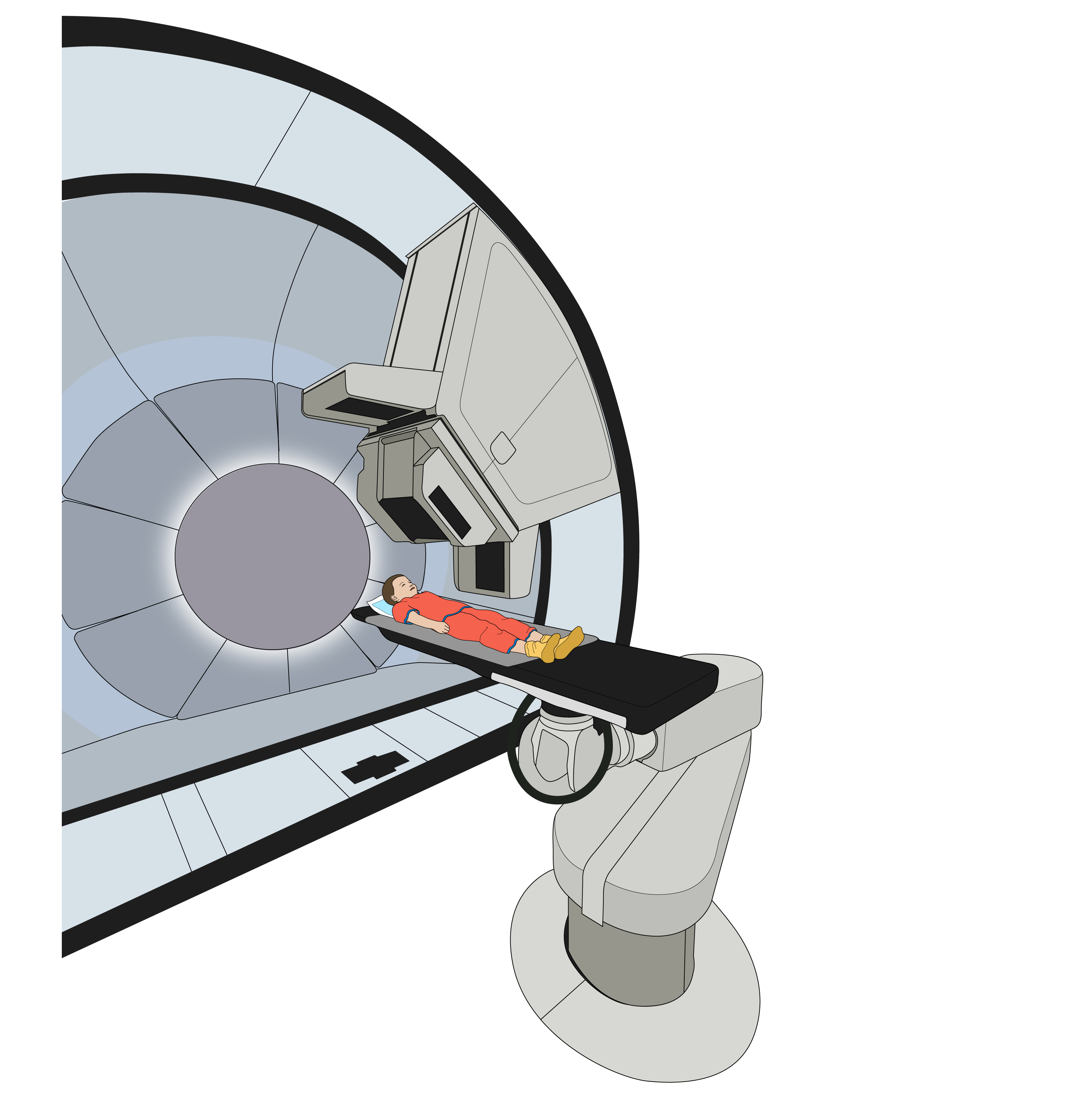 Figures for a radiotherapy Patient Information Sheet – Graphical Science